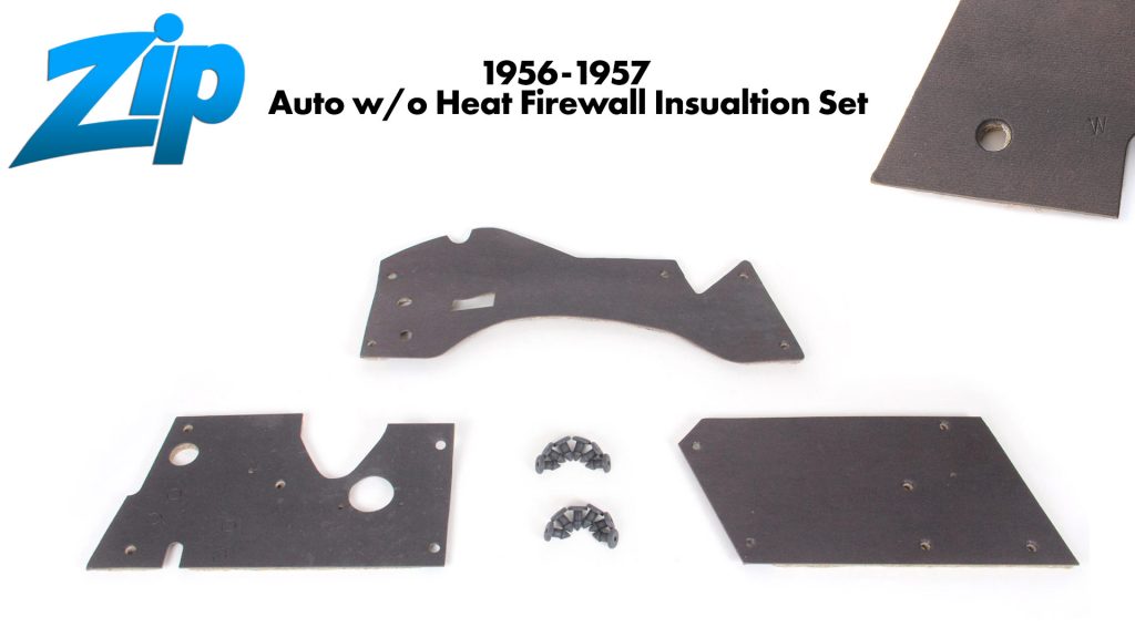 C1 Corvette Firewall Insulation Sets from Zip | Corvette Magazine