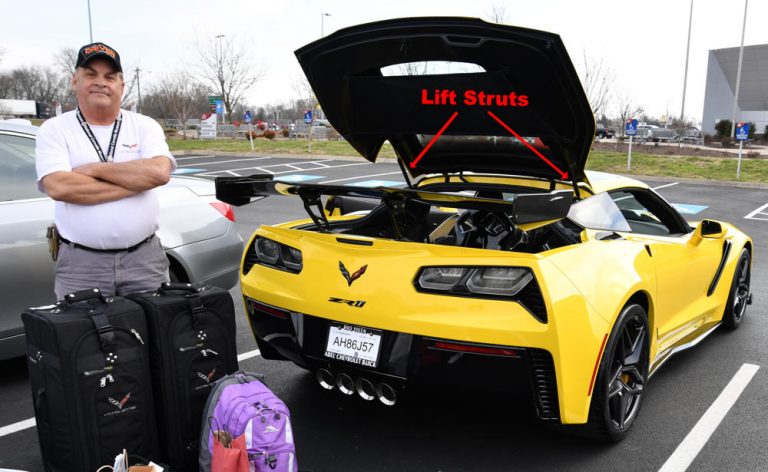 Corvette Hood, Hatch or Trunk Lid Strut Replacement | Corvette Magazine